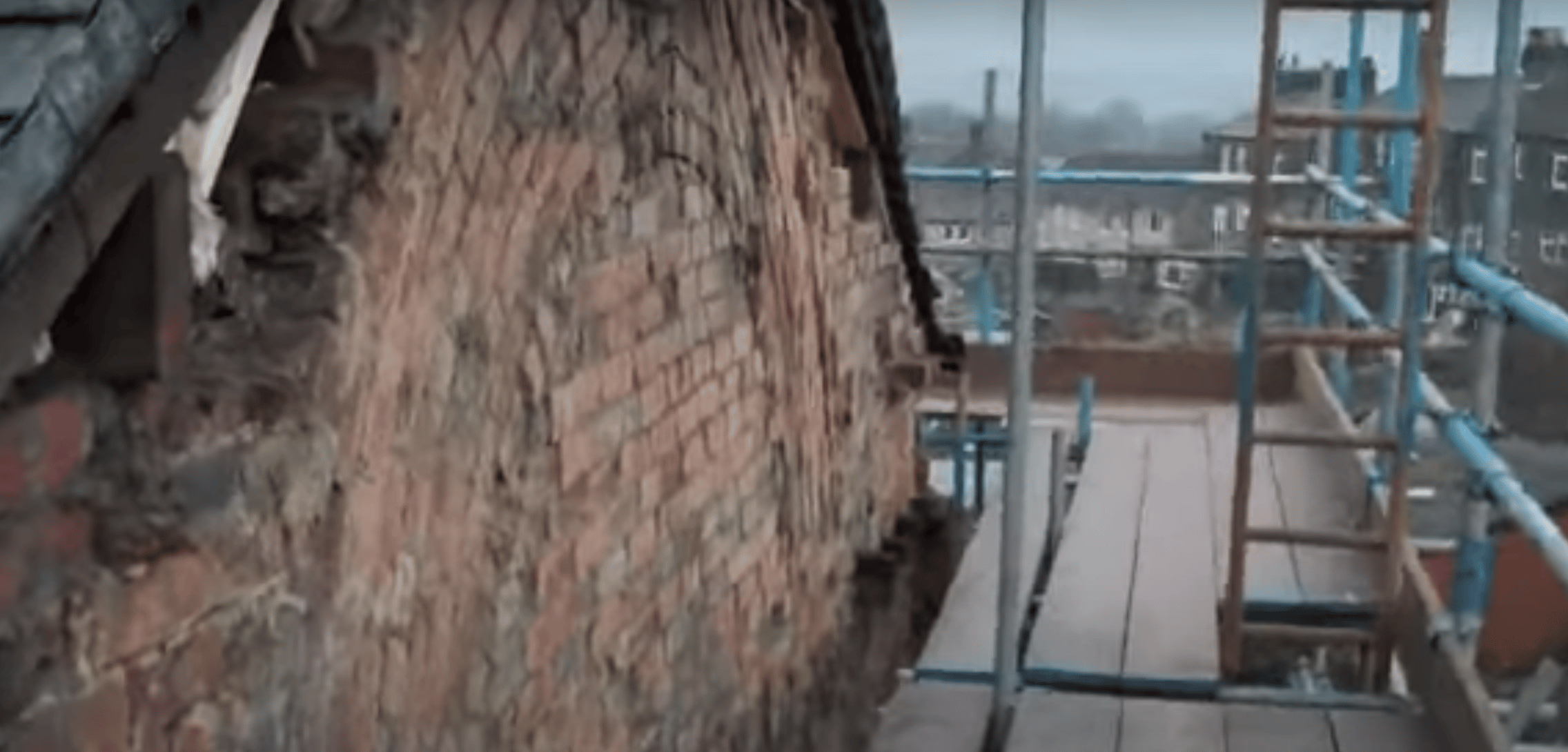 Cavity Wall collapse in Leeds - fixed - BT Preservation | Damp ...